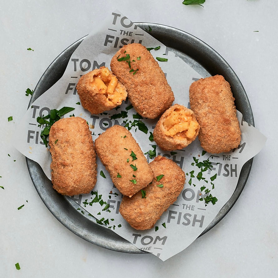 Mac & Cheese Croquettes | Crispy, Cheesy | Vegetarian-Friendly – Tom ...