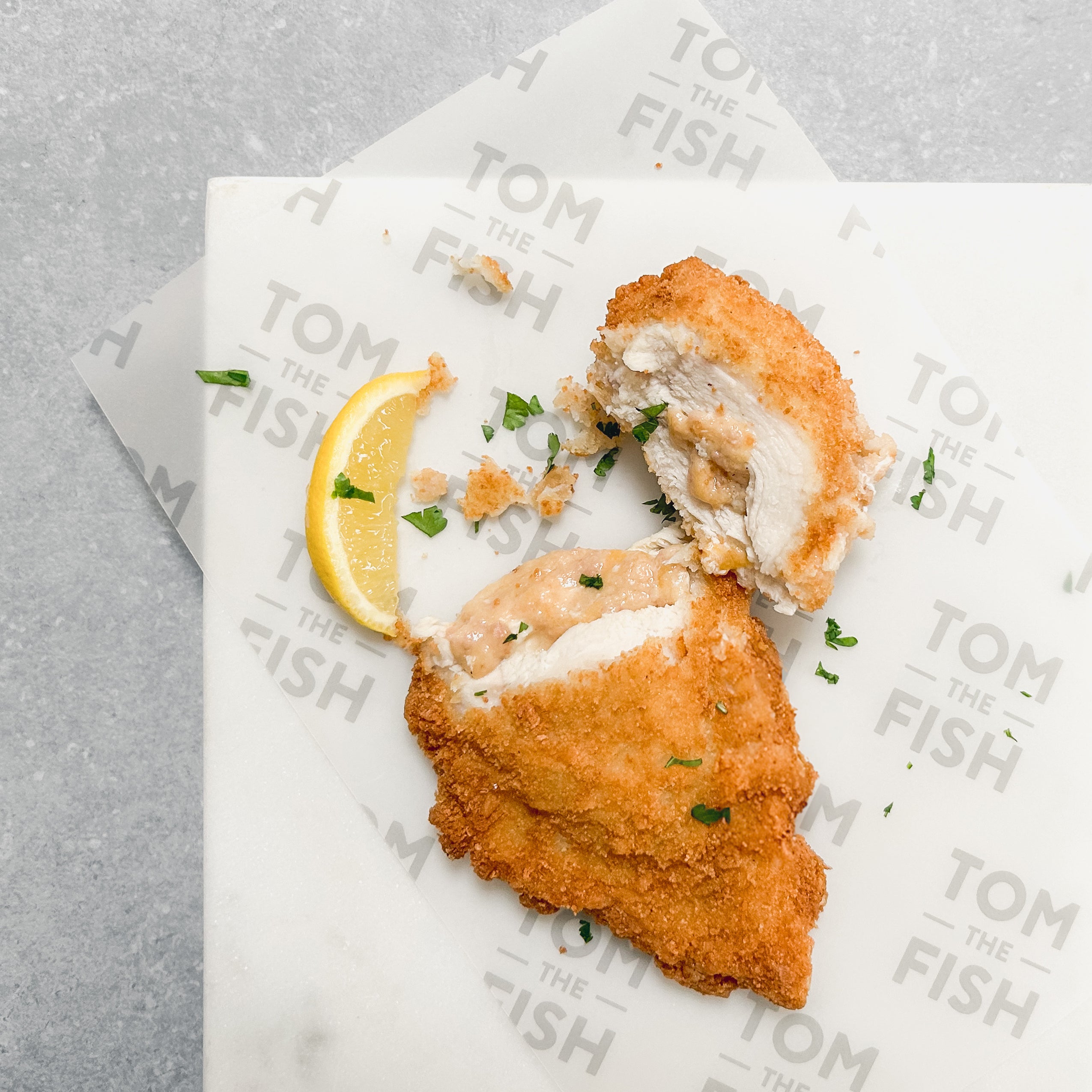 Order Chicken Corden Bleu | Cheese & Ham Filled | Tom The Fish – Tom ...