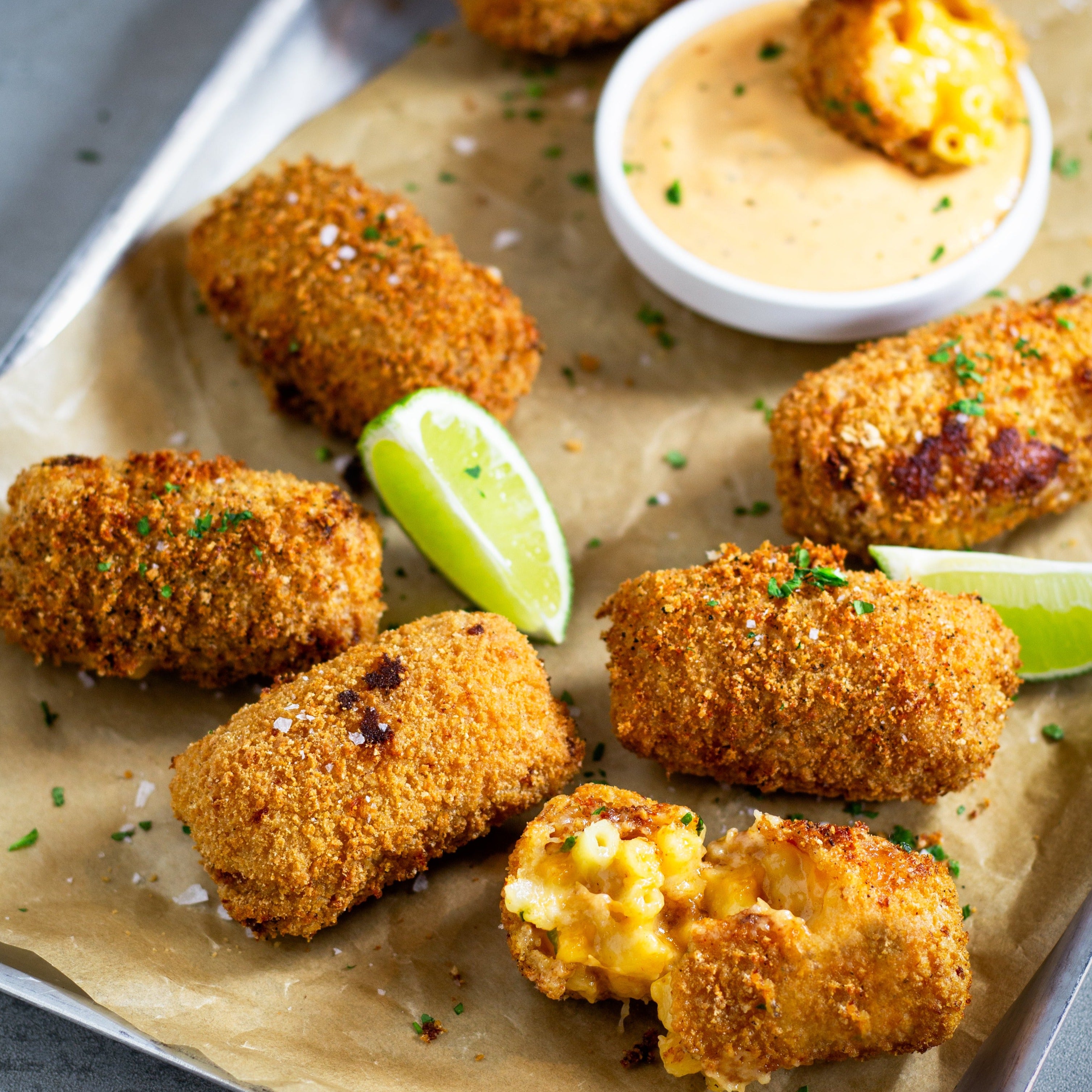 Mac & Cheese Croquettes | Crispy, Cheesy & Irresistible Bites – Tom the ...